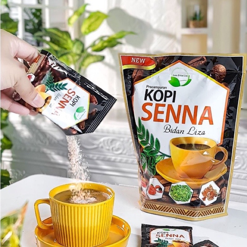 KOPI SENNA POUCH ( 15 SACHET ) BIDAN LIZA | Shopee Singapore
