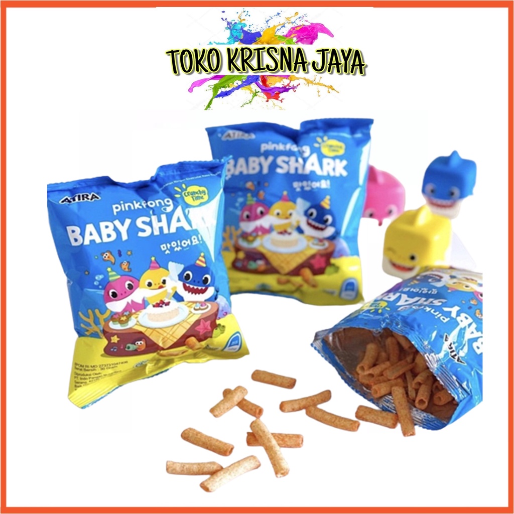 Viral BABY SHARK PINKFONG GIFT SNACKS CONTENTS 10 PCS X 30 GR | Shopee ...