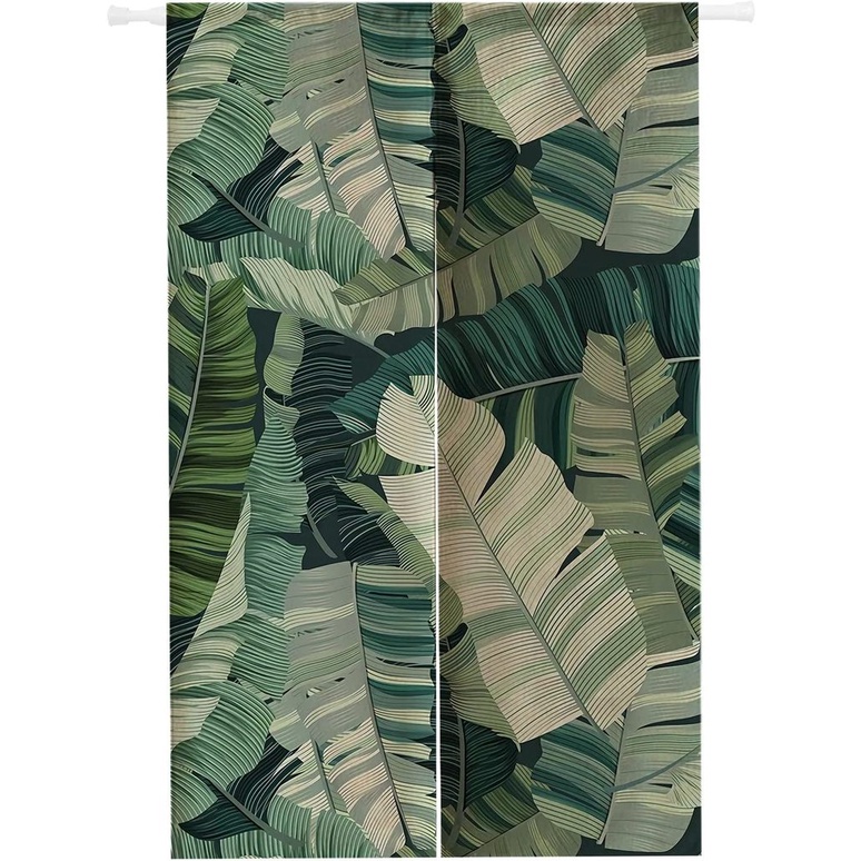 SPANKER SPACE Japanese Ukiyoe Kraken Kylin Wave Fish Noren Doorway ...