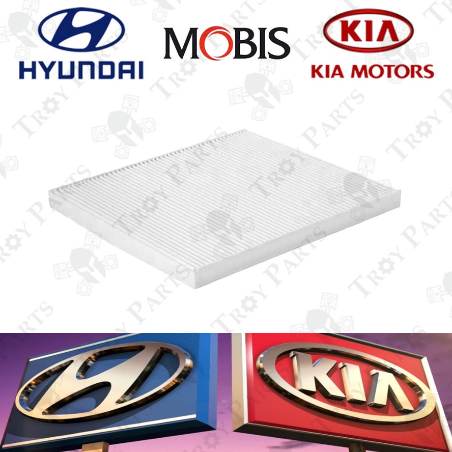 Kia Hyundai Cabin Air Aircon Filter Kia Forte Naza Rondo UN Sportage SL ...