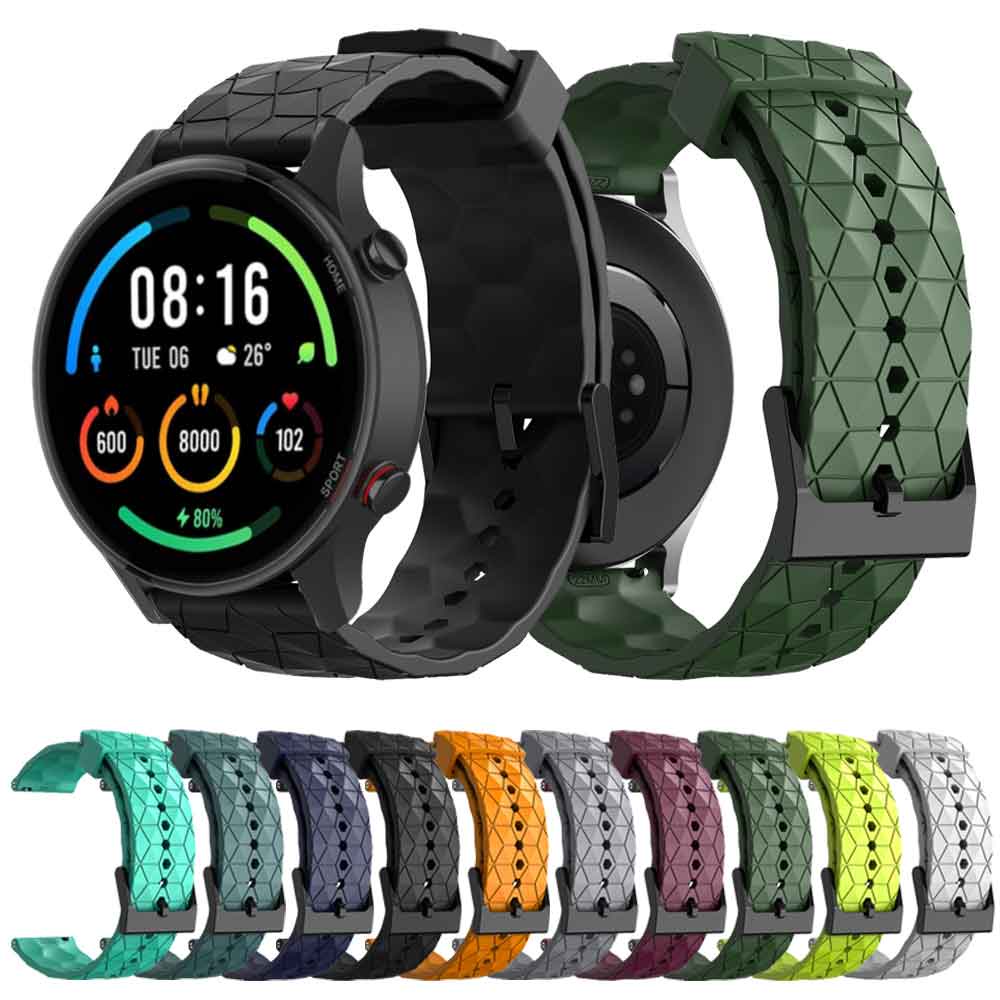 22mm Silicone Strap For Xiaomi Mi Watch Color Sport / Mi Watch S1 / S1 ...