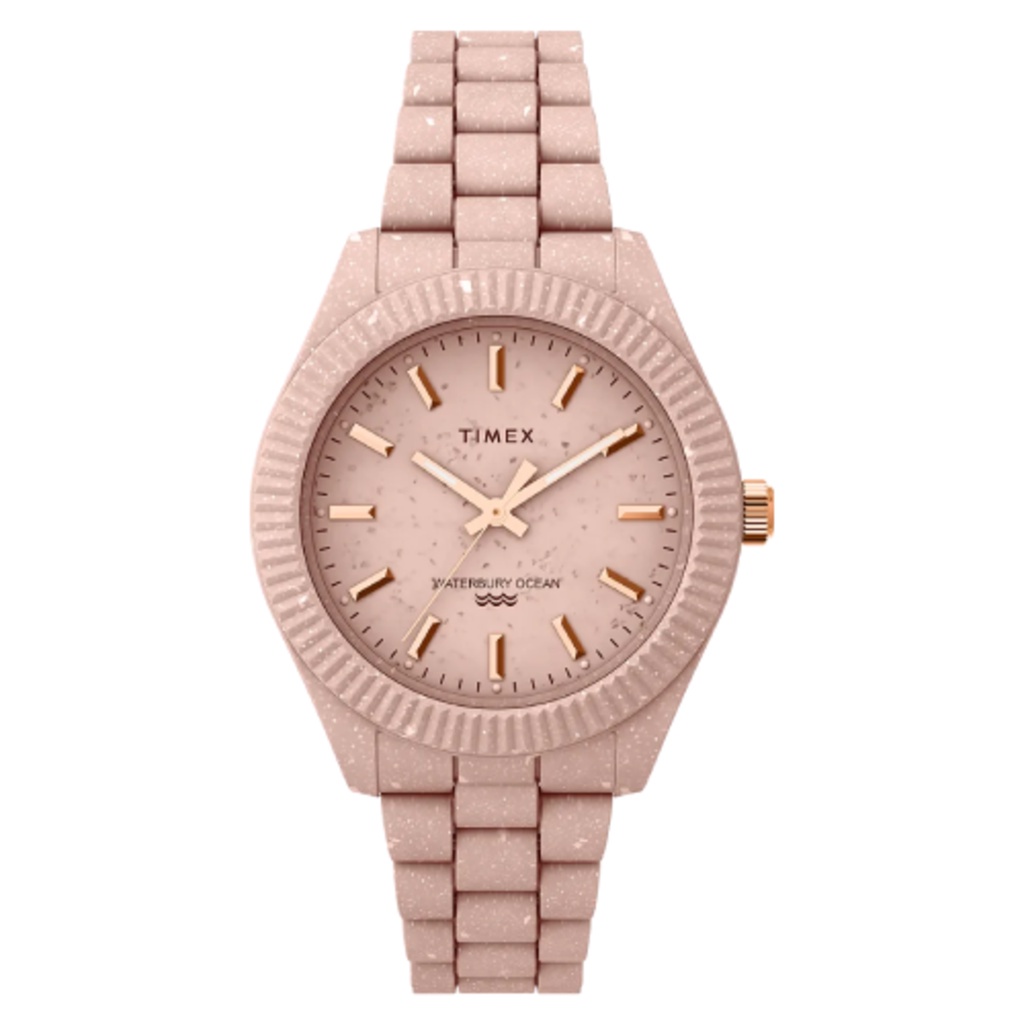 Timex Waterbury Legacy Ocean 37mm Recycled Plastic Bracelet Watch ...