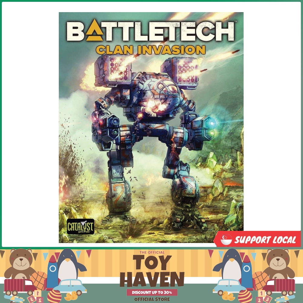 [sgstock] Catalyst Game Labs Battletech: Clan Invasion Box Exp Set ...