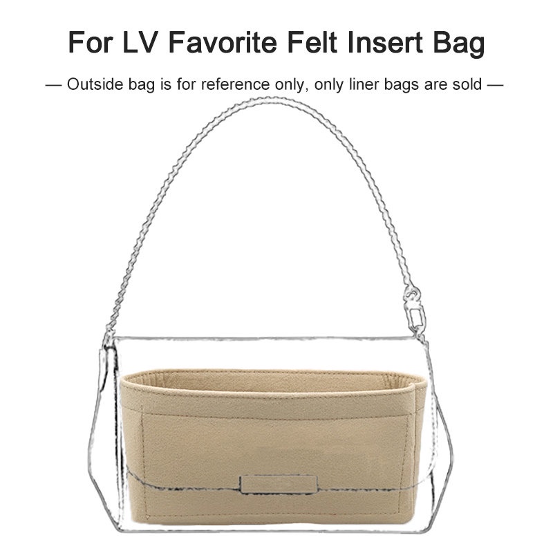 Fits For Favorite Bag Felt Cloth Insert Bag Organizer Makeup Handbag ...