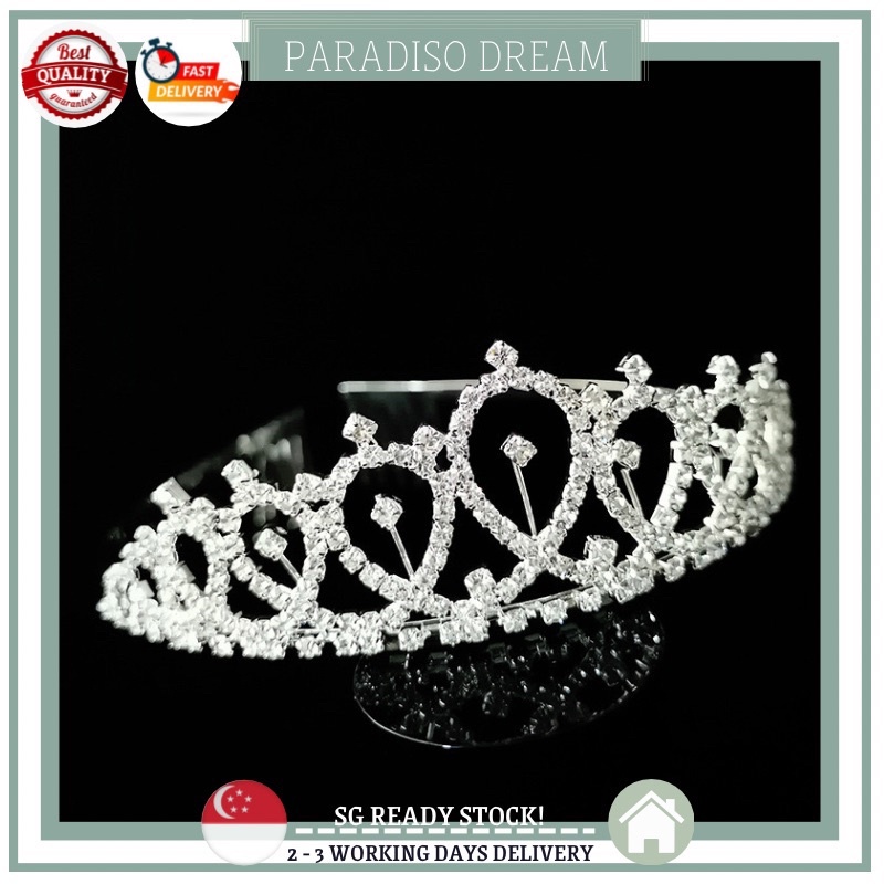 Bridal Tiara/Birthday Girl Tiara ( applicable : Bachelorette Party/Hen ...