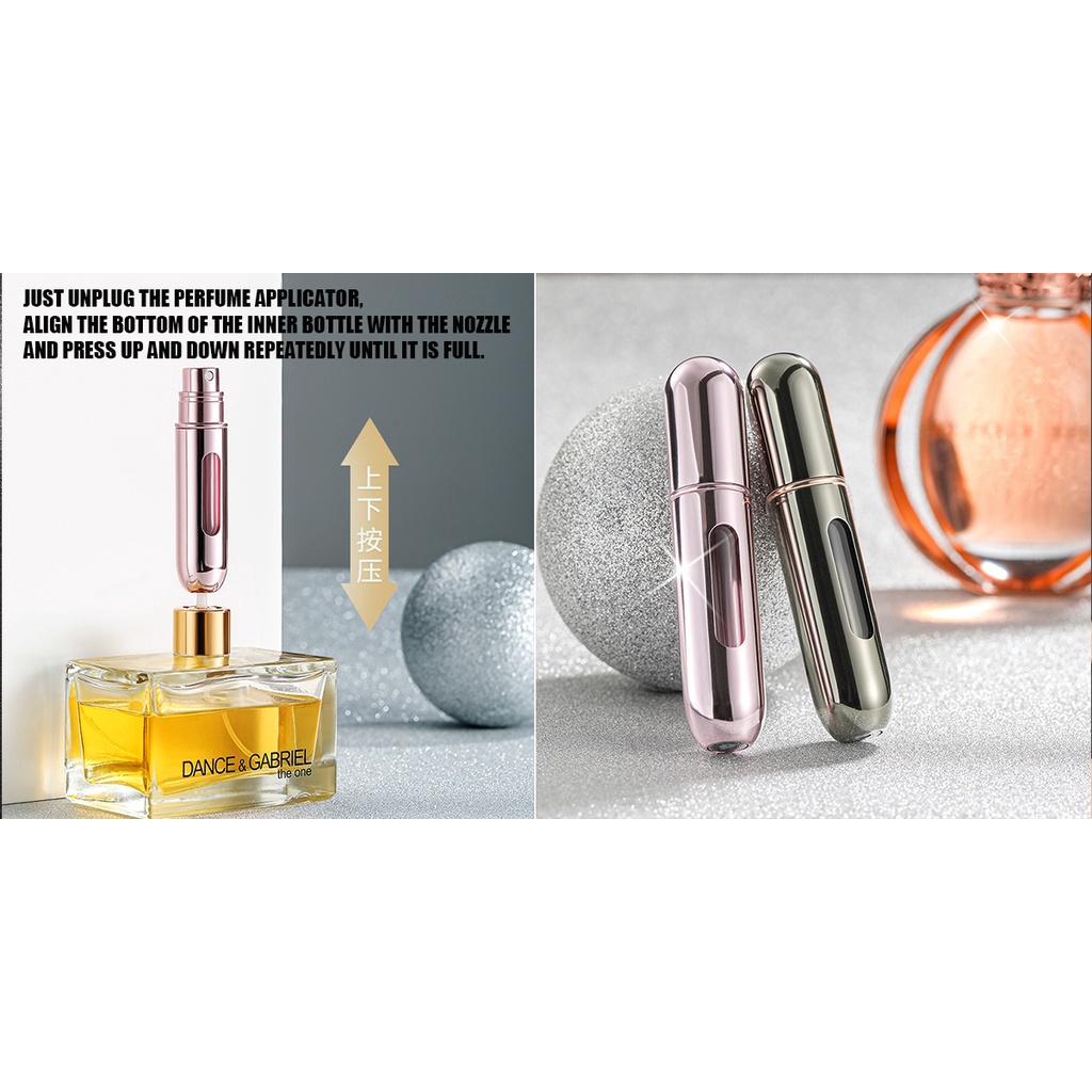 5ml Travel Perfume Bottle Mini Perfume Bottle Perfume Refill Refillable ...