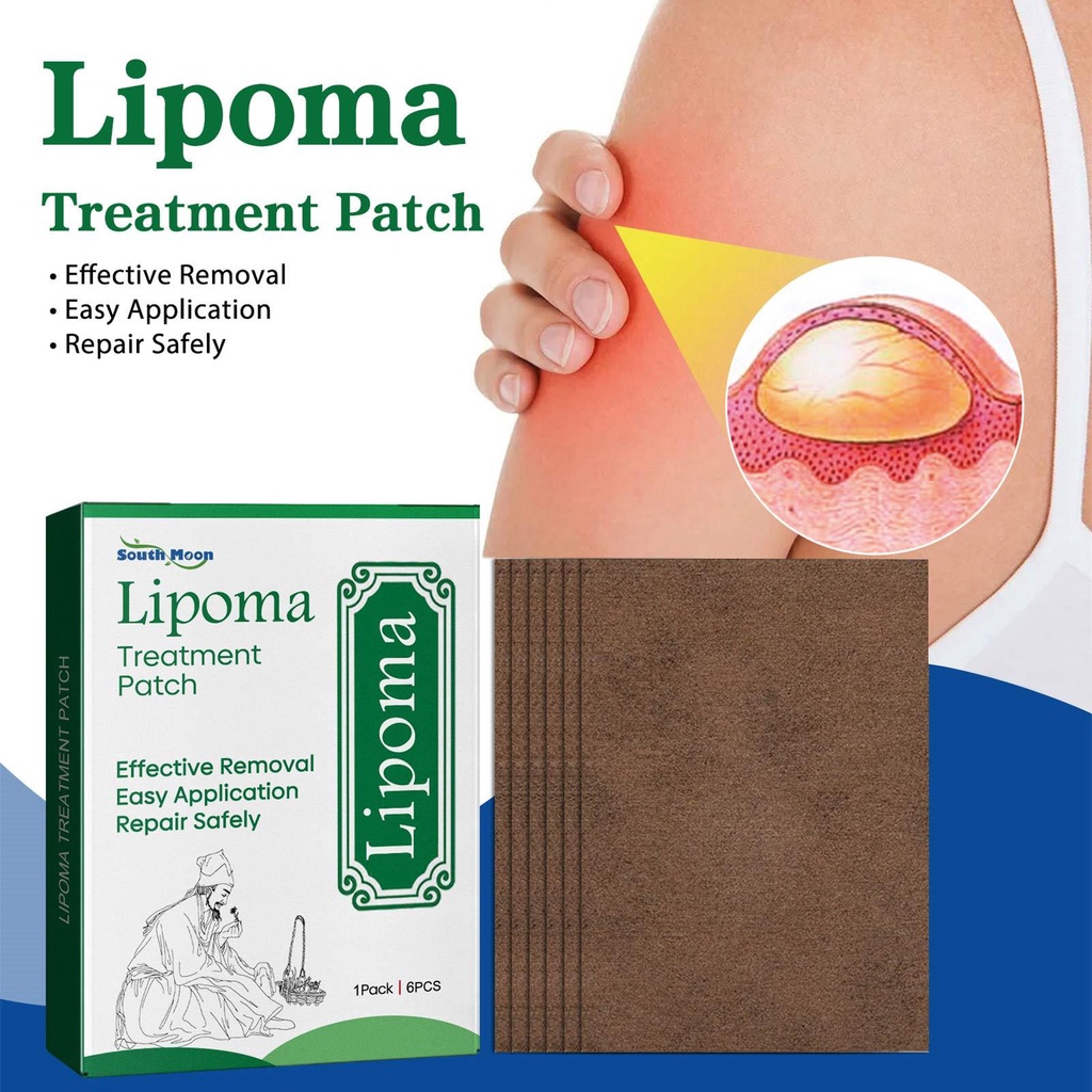 Lovkor 6pcs Lipoma Removal Patch Herbal Lipoma Removal Patch Fat Knot ...