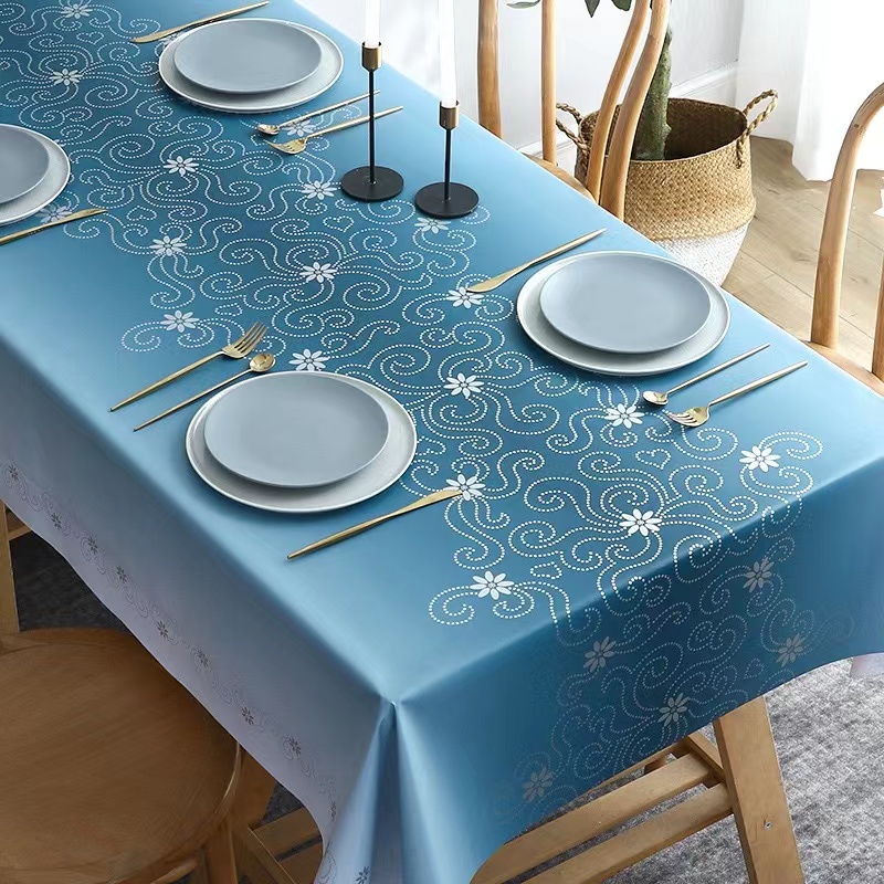 Tablecloth Waterproof And Oil-Proof Anti-Iron Home Rectangular ...