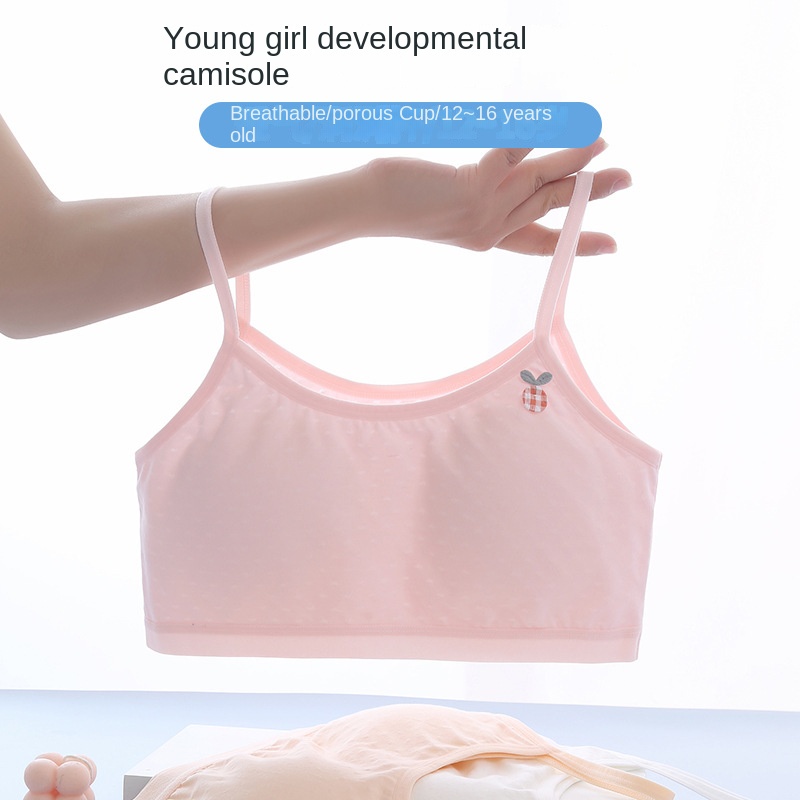 Girl Puberty Underwear Vest Inner Wear Primary School Student Junior ...