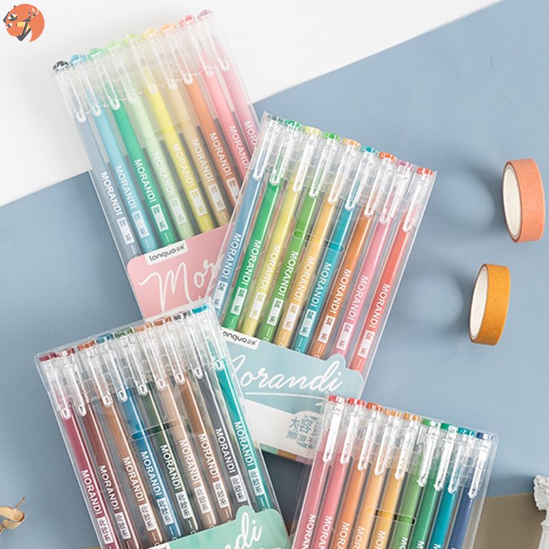 36 color small fresh Morandi color gel pen color set 0.5 student hand ...