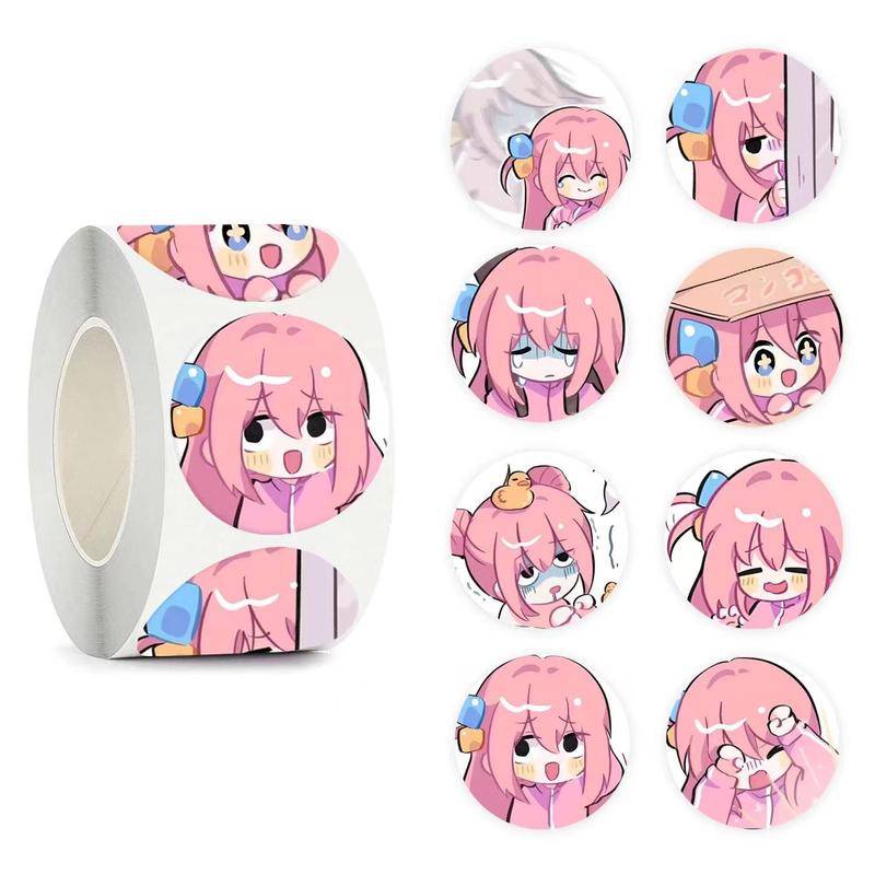 500Pcs/Set Anime Bocchi The Rock Stickers Creative School Supplies ...