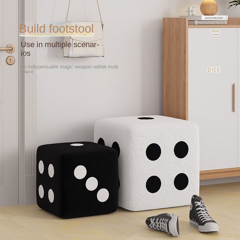 【Spot goods】Household Doorway Change Shoes Footstool Living Room ...