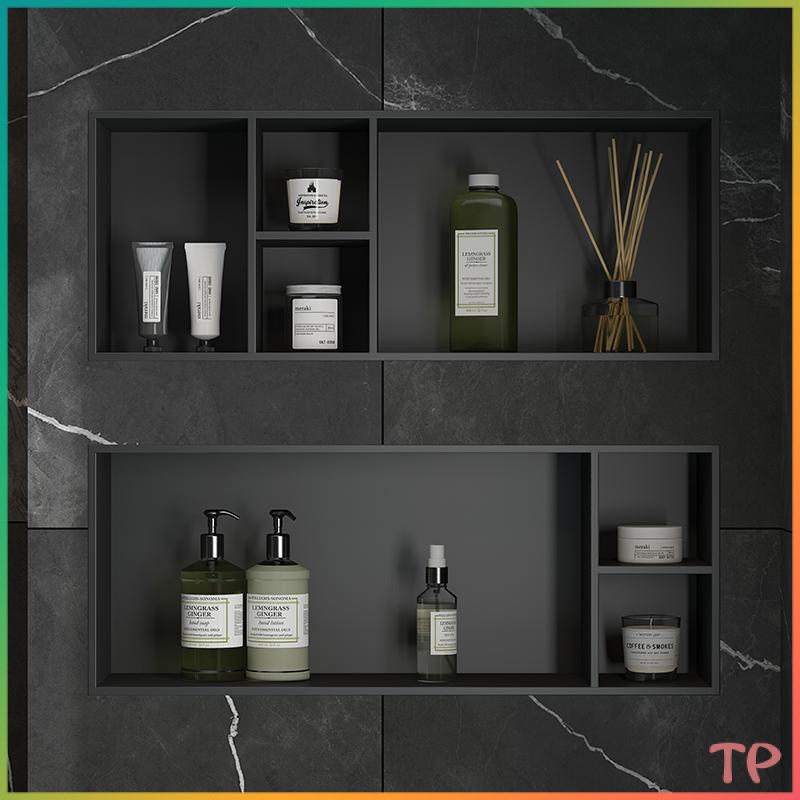 Stainless steel niche built-in bathroom niche shelf bathroom partition ...
