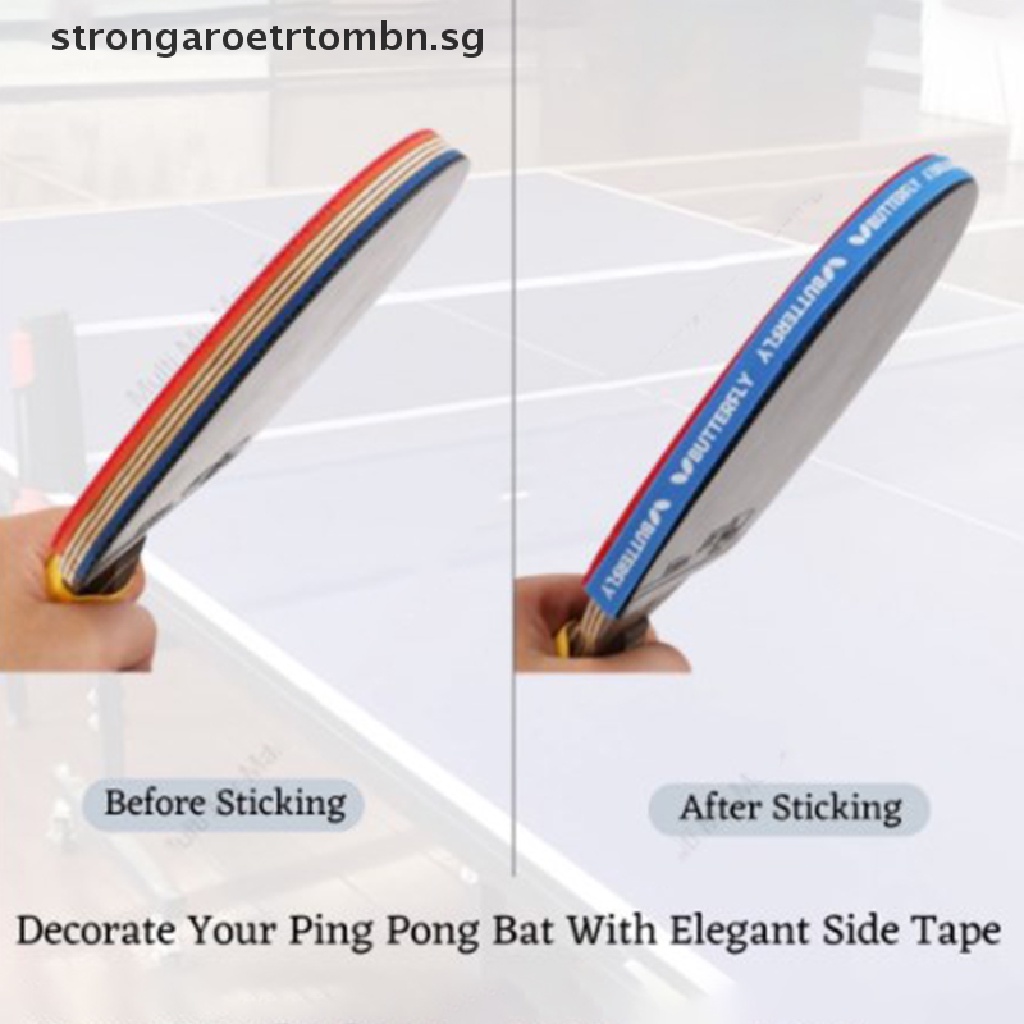 Strongaroetrtombn Table Tennis Racket Edge Tape Professional Ping Pong ...