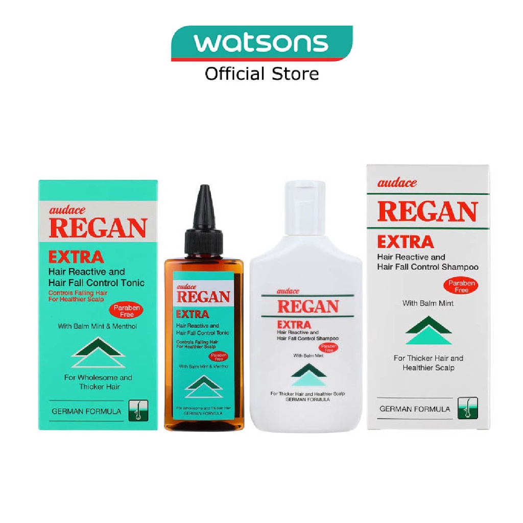 AUDACE Regan Hair Reactive Extra Tonic W Balm Mint (200ml) + Banded ...