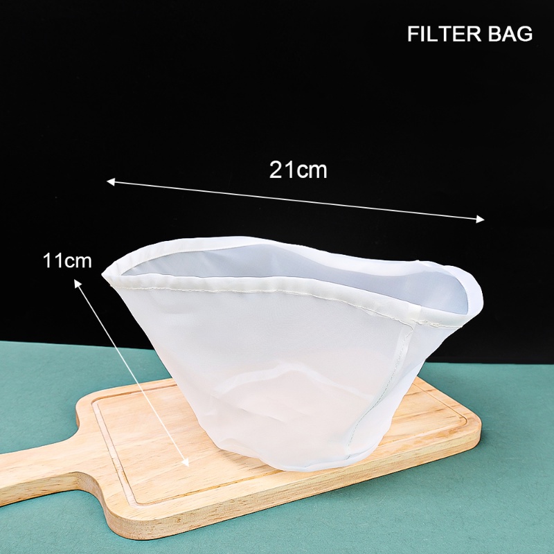 Fruit Veggie Juice Dregs Filter Bag Tea Coffee Wine Residue Sift Net ...