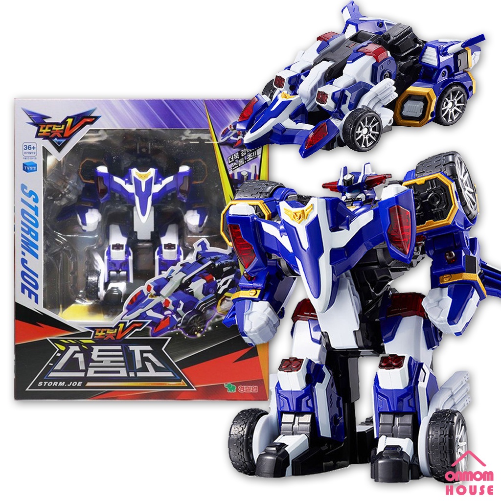 TOBOT V STORM JOE Police Car Transformer Action Figure Robot Korean Toy ... TOBOT V STORM JOE Police Car Transformer Action Figure Robot Korean Toy ...