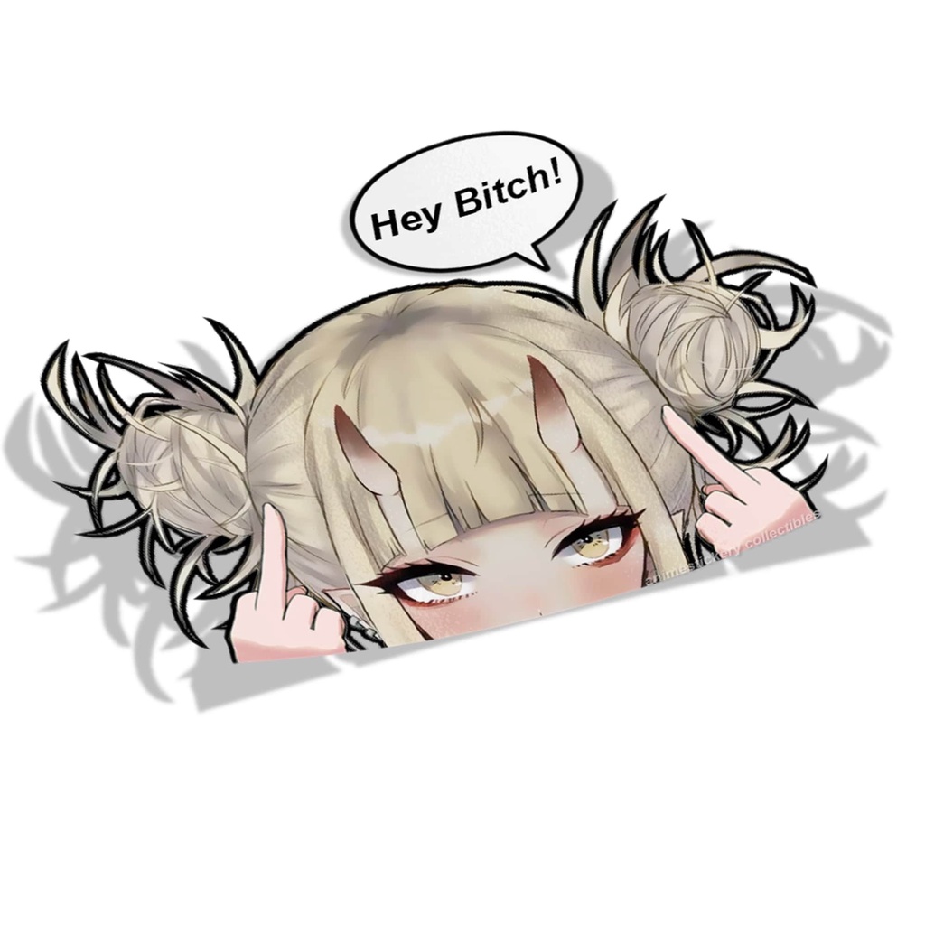 Himiko Toga | My Hero Academia | Peeker Anime Stickers for Cars ...