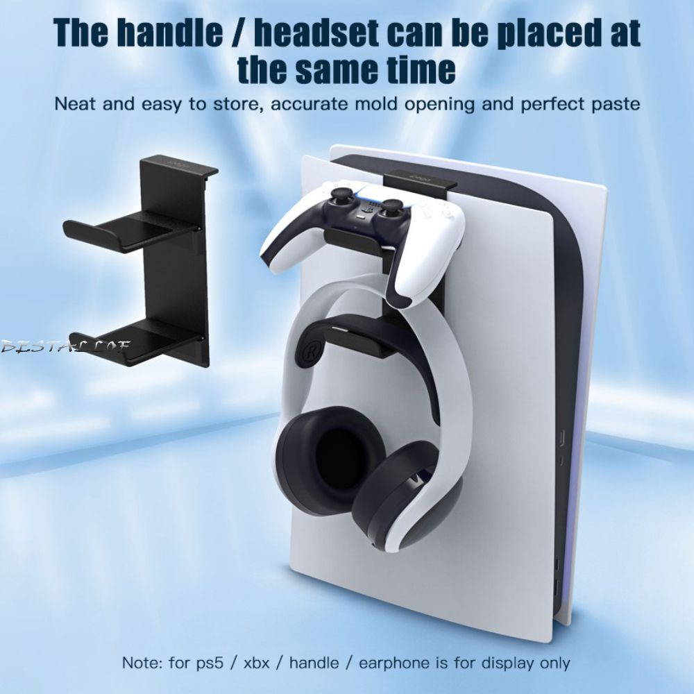 For PS5 Headset Holder Headphone Stand Gamepad Earphone Hanger Bracket ...