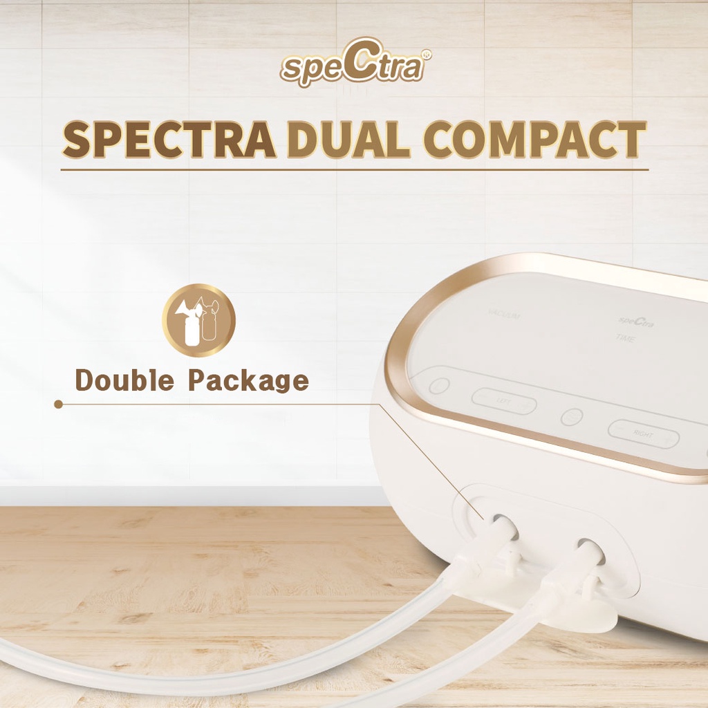 Spectra Dual Compact Electric Dual Breast Feeding Pump | Shopee Singapore