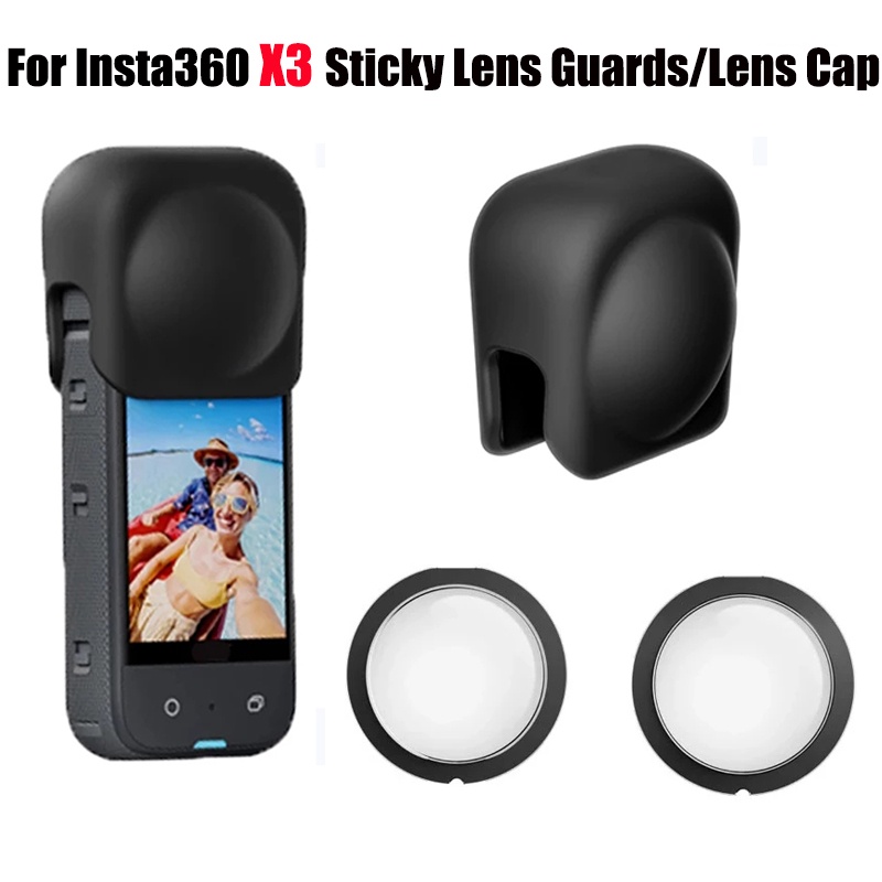 Sticky Lens Guards for Insta360 X3 Panoramic Camera All-round Lens ...