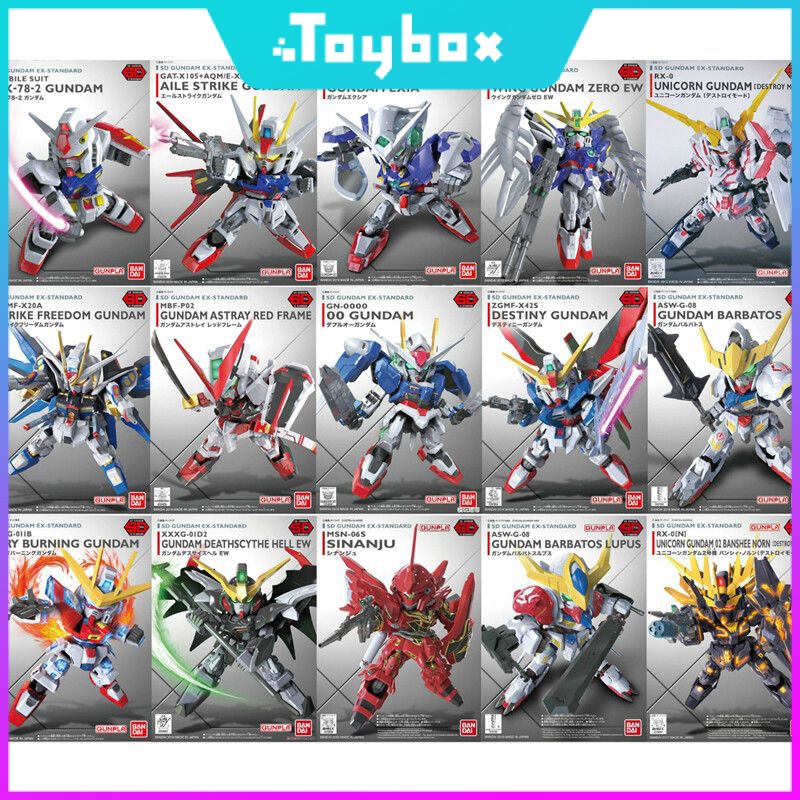Bandai SD Gundam SDEX Assembled Model Toy 8cm | Shopee Singapore