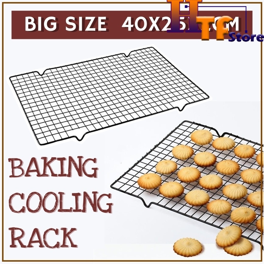 Cooling Rack Kitchen Big Size Non Stick Cooling Tray Mesh Cake Food ...