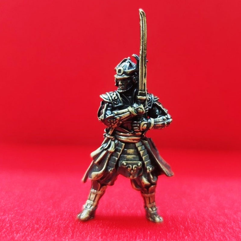 Pure Copper Distressed Metal Vertical Knife Samurai Ancient Little ...