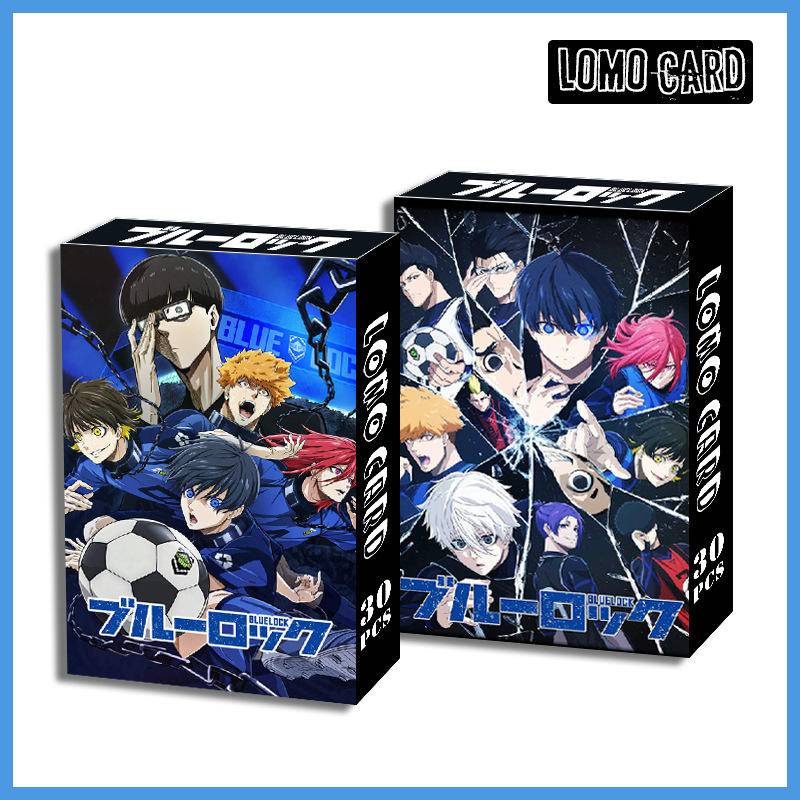 30Pcs/Set Anime Blue Lock Photocards Kpop Lomo Cards Isagi Yoichi ...