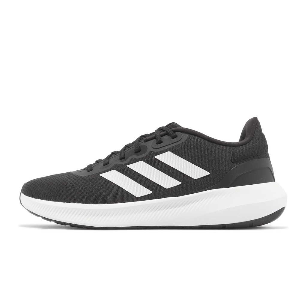 adidas Jogging Shoes Runfalcon 3.0 Black White Road Running Men's Basic ...