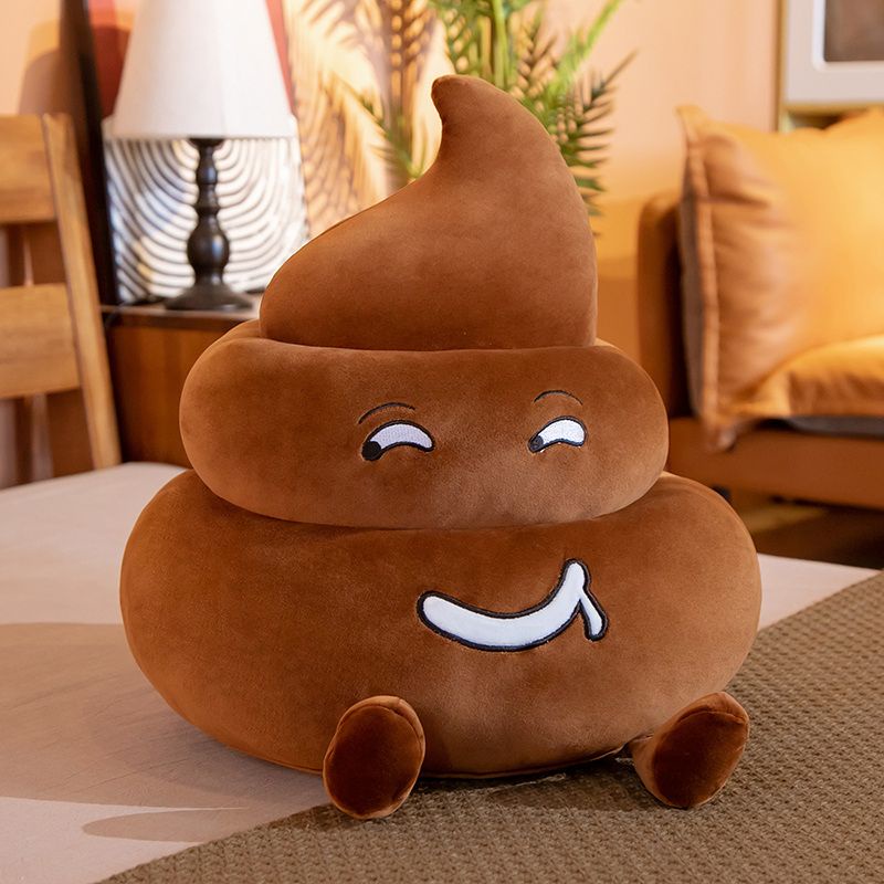Poop Pillow Plush Toy Poop Cake Doll Poop Bucket Doll Creative Funny ...