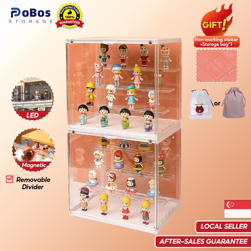 Popmart Display Box Acrylic Blind Box Display Case | Shopee Singapore
