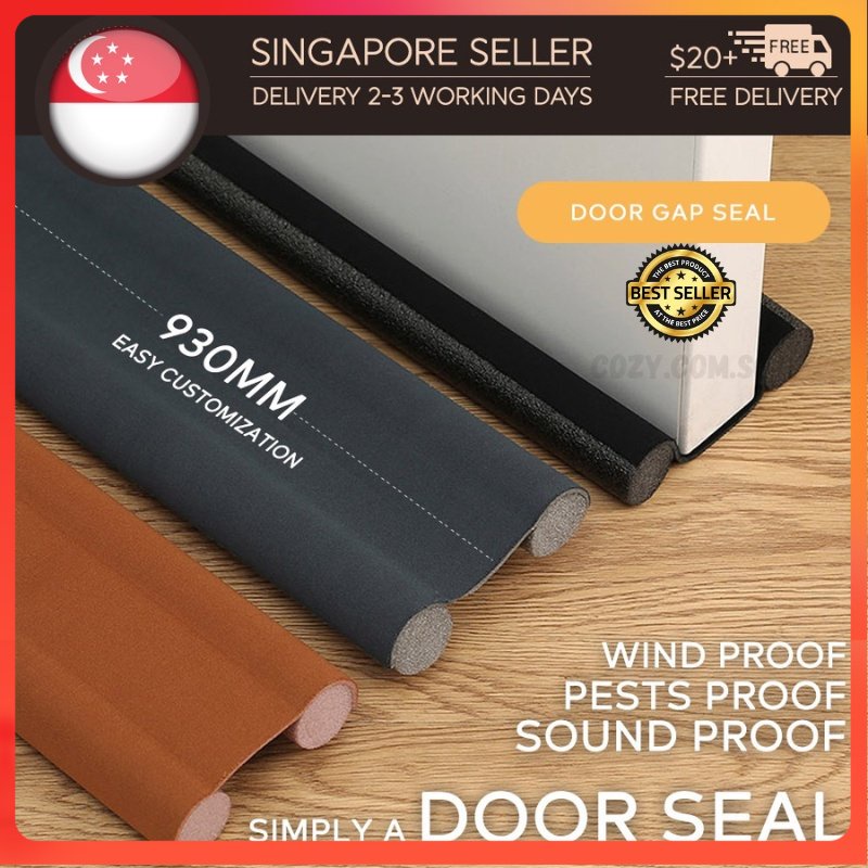 NEW! 96CM Door Gap Bottom Sealing Strip Sound Proof Dust Proof Anti ...