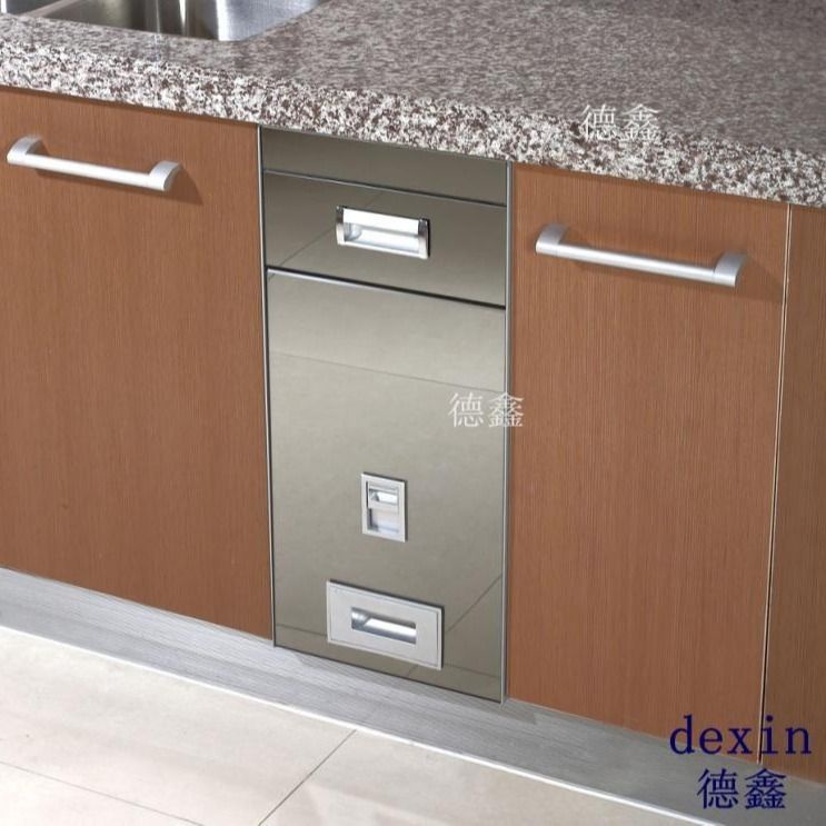 In-Type Cabinet Stainless Steel/Color Steel Rice Box M Barrel ...