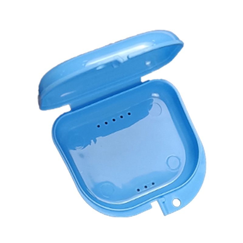 Dental Storage Case Portable Teeth Plastic Box Dental Retainer Mouth ...