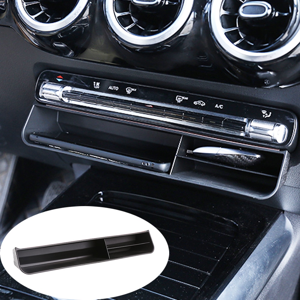 Car Central Control Storage Box Trim Container Holder Tray Fit For Mercedes Benz A B CLA GLB GLA ...