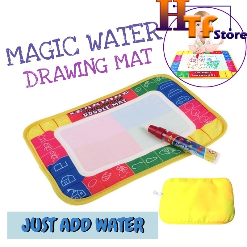 Funny Magic Water Drawing Coloring Book Doodle Mat Toys Painting Board ...