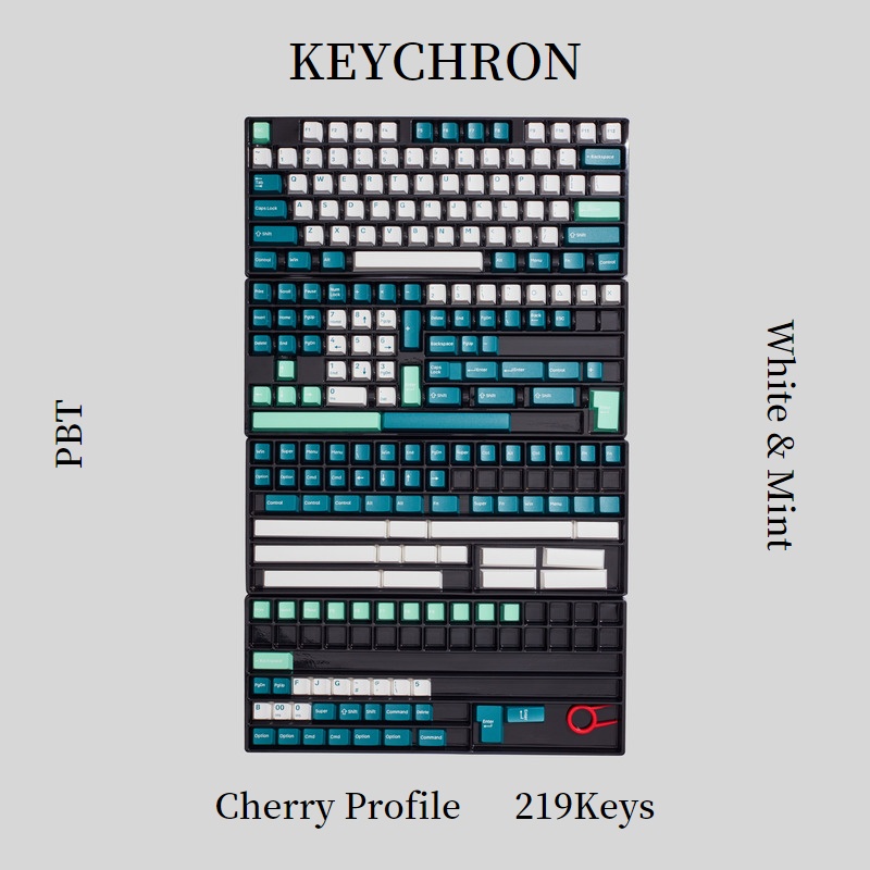 [SG Seller]Keychron Keyca Cherry Profile Double-Shot PBT Full Set ...