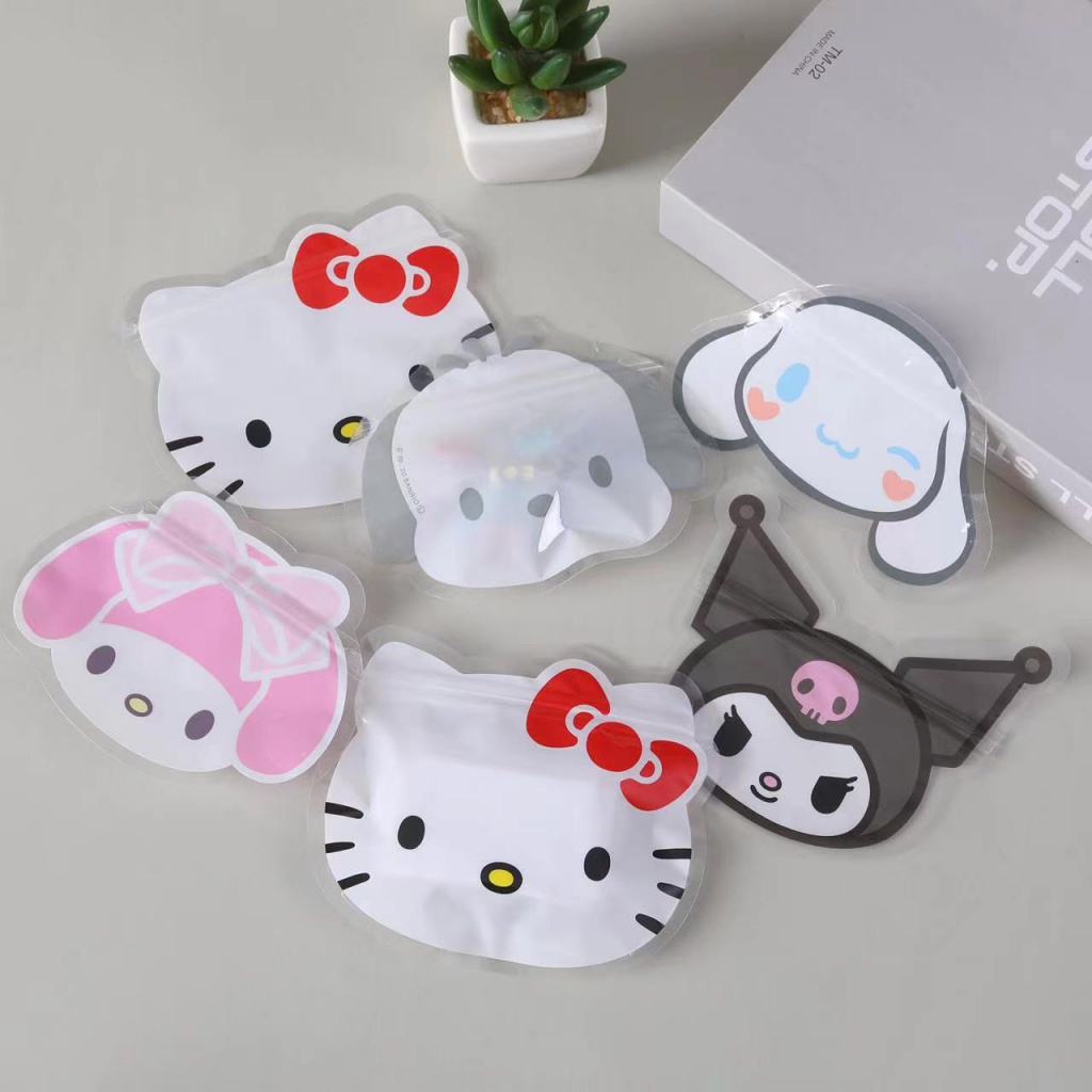 ins Transparent Kuromi Cinnamon Pacha Dog KT Cat Melody Girl Heart ...