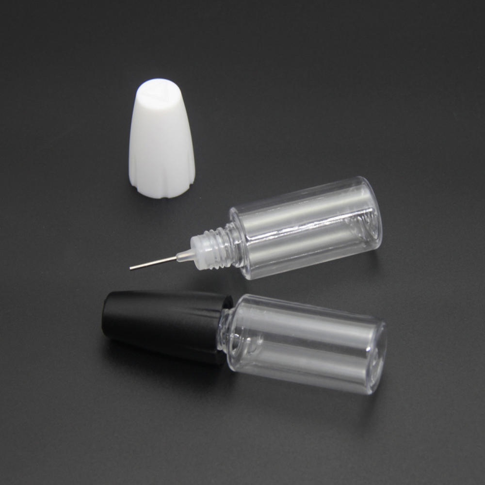 10ML Pinhole Bottle With Cap, Long Needle Tube Bottle, PET Plastic ...