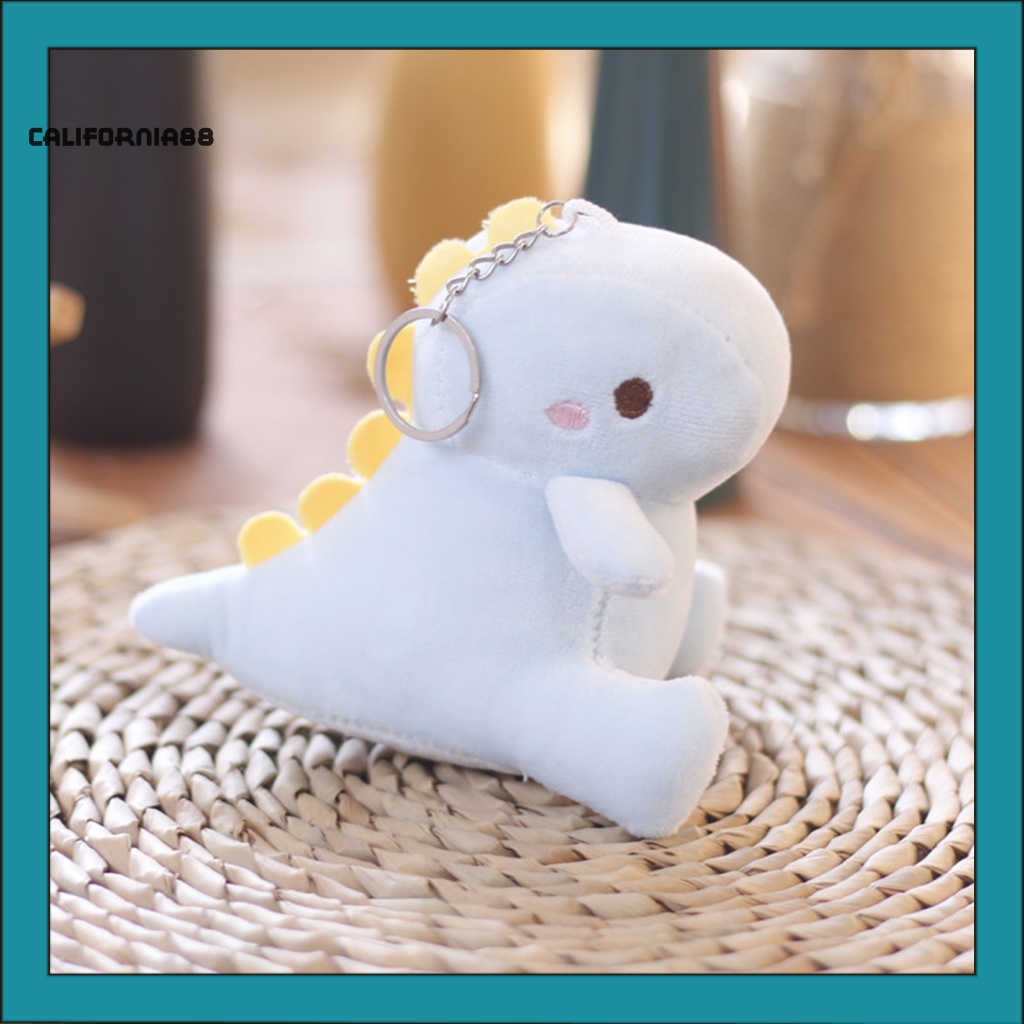 [CF] Adorable Plush Key Ring Birthday Gift Dinosaur Doll Keychain Purse ...
