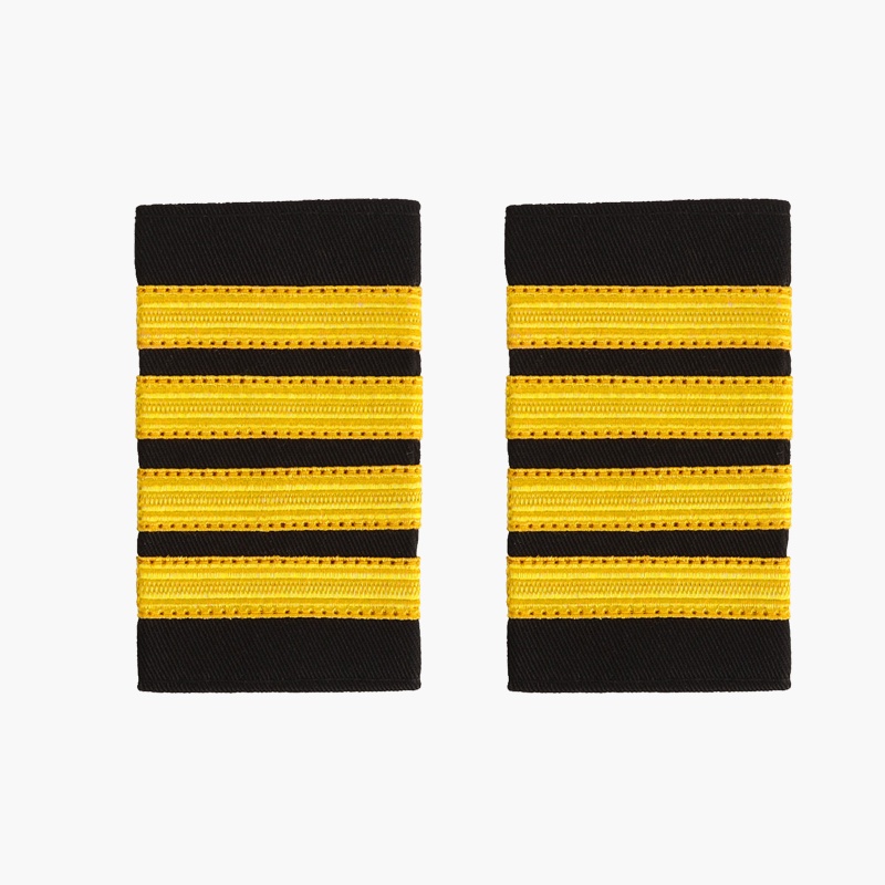 【4 bar】Indian silk epaulettes, Gold or Silver handmade uniform ...