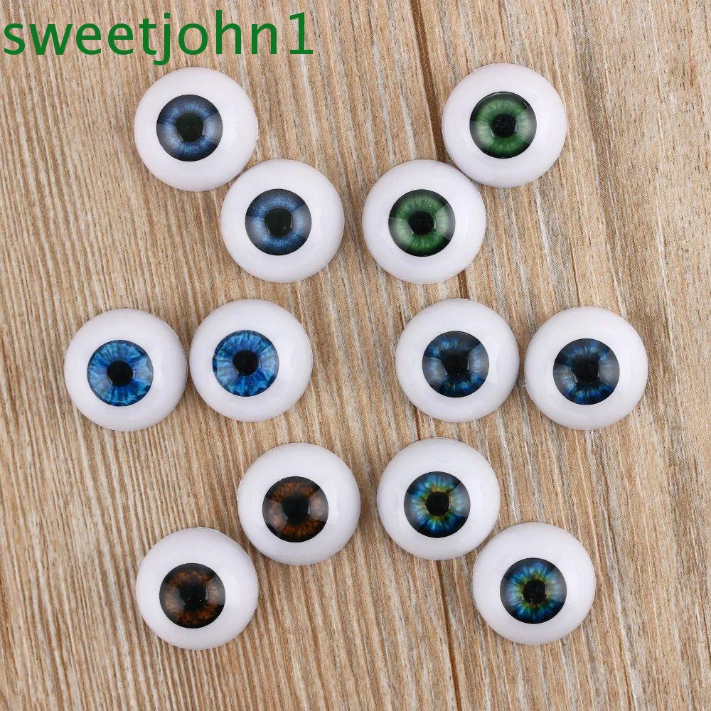 SWEETJOHN Doll Eyeball Puppet Making Kids DIY Toy Eyes Doll Toys 24/22 ...
