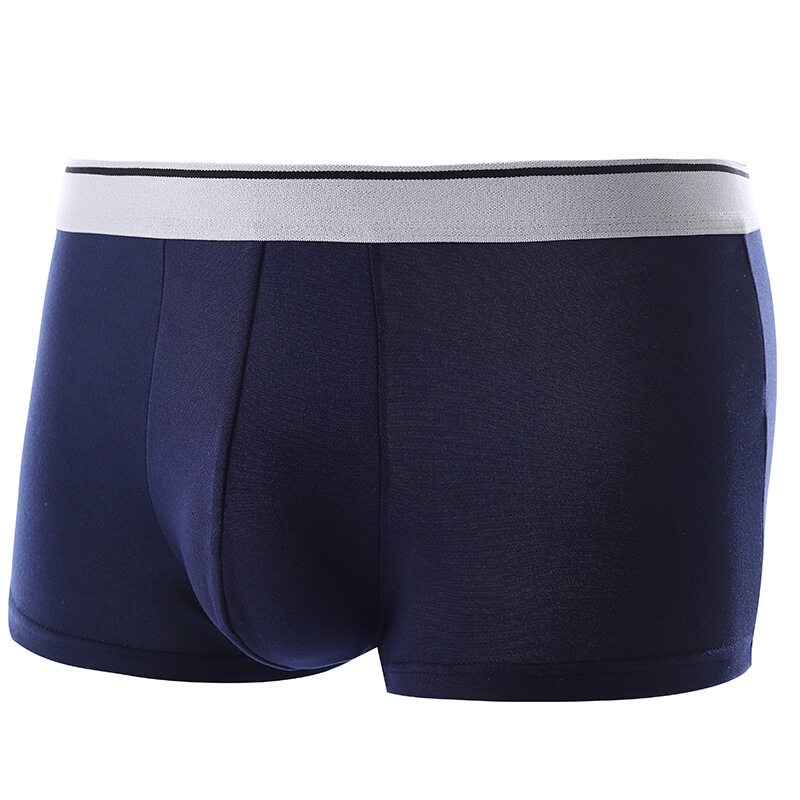 Men's Underwear Pure Cotton Boxer Brief Cotton Young and Middle-Aged ...