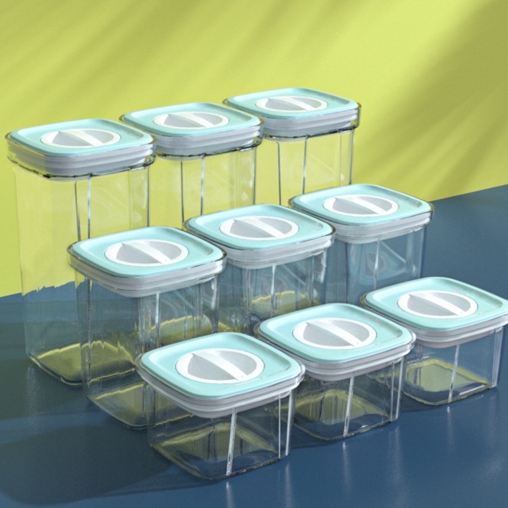 SG-Seller Kitchen ware sealed air tight Tea and Food spices storage ...