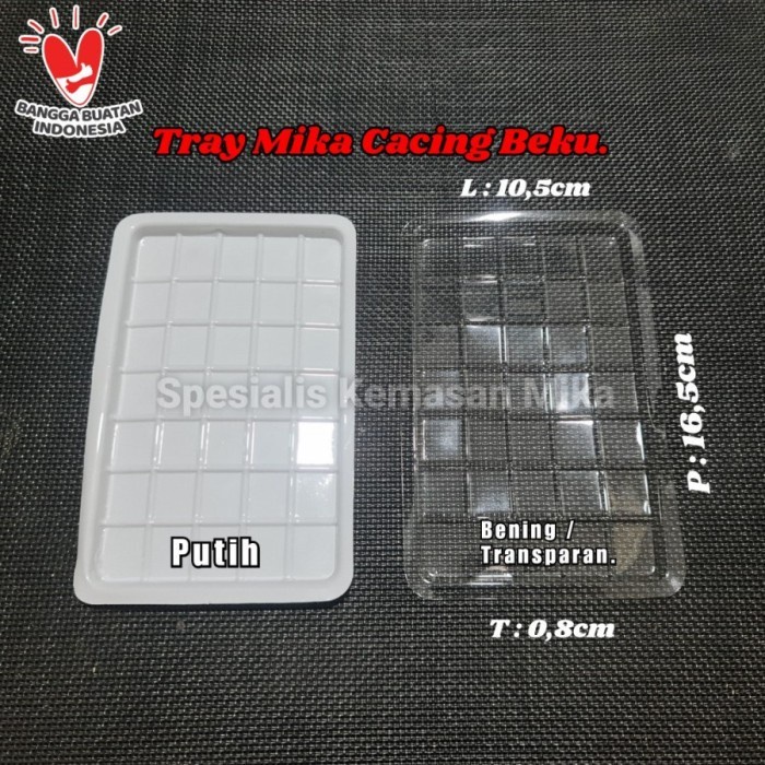 Frozen Worm Mica Tray (50pcs) | Shopee Singapore