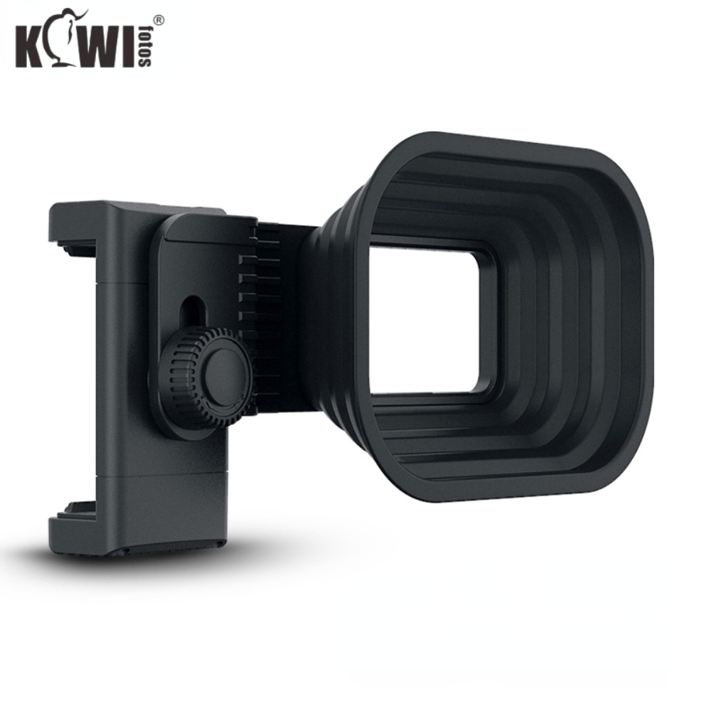 Kiwifotos Anti-Reflection Hood For Smart Phone Universal Silicone Clip ...