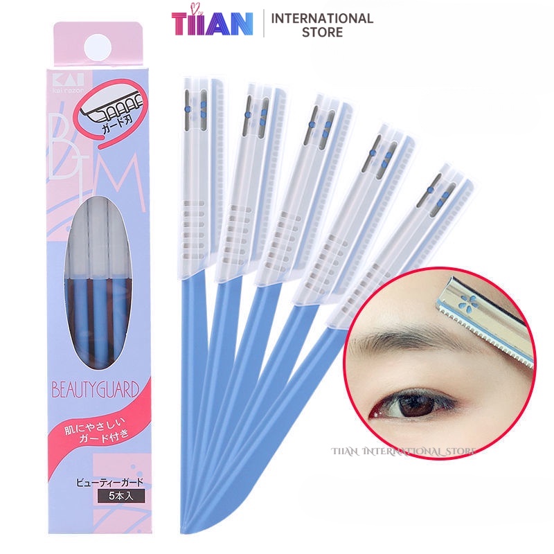 Japanese Eyebrow Trimmer Safety Type Male Female Beginners Dedicated ...