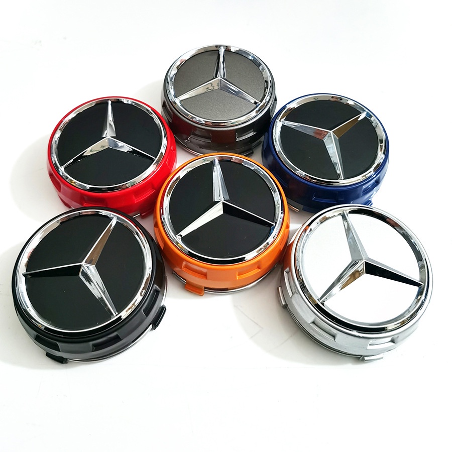 【Ready Stock】4PCS Car Wheel Center Caps Wheel Hub Rim Cap Cover Badge ...