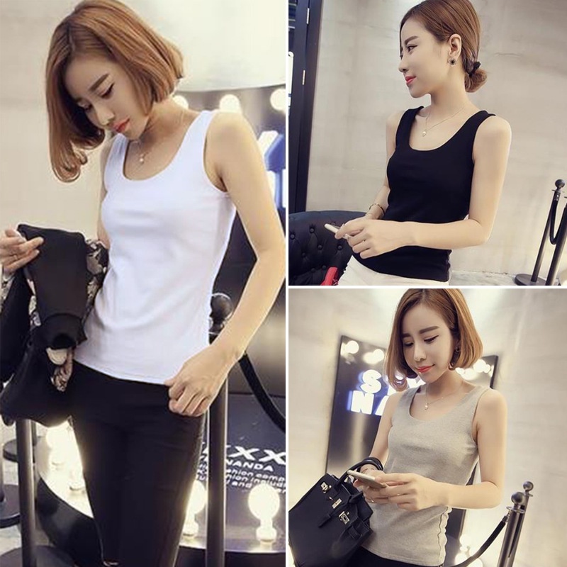 Racer Back for Women Sando Croptop Trendy Ribbed Knitted Tank Top ...